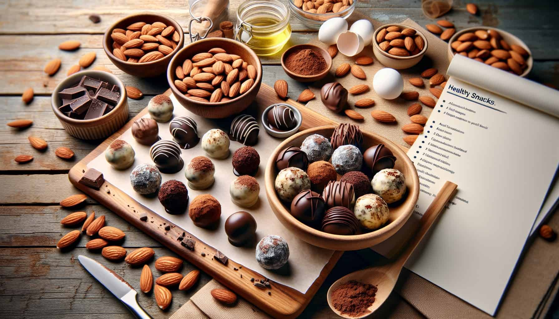 Kako napraviti grickalice od badema i čokolade - Arz.hr